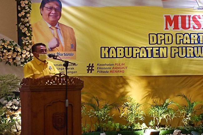 DPD Golkar Jateng Usung Airlangga jadi Capres 2024 | Politik DPD Golkar Jateng Usung Airlangga jadi Capres 2024 | Politik
