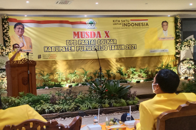 DPD Golkar Jateng Usung Airlangga jadi Capres 2024 | Politik DPD Golkar Jateng Usung Airlangga jadi Capres 2024 | Politik