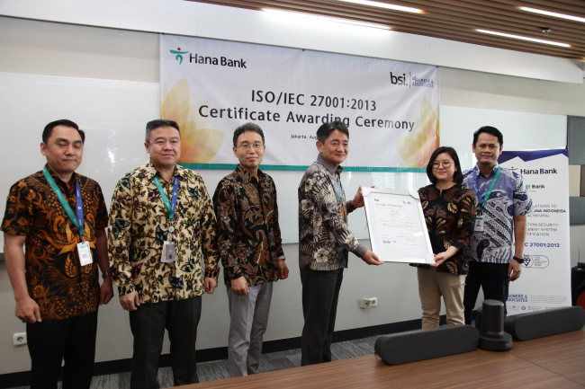 Tingkatkan Standar Keamanan Sistem Informasi, Bank Hana Raih ... Tingkatkan Standar Keamanan Sistem Informasi, Bank Hana Raih ...